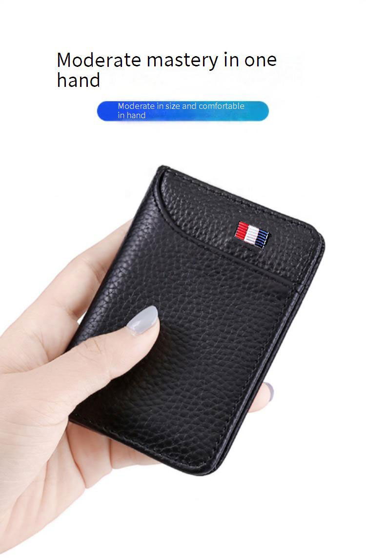Men's RFID Blocking Slim Wallet - Multi-Functional ID/Card/Driver's ...