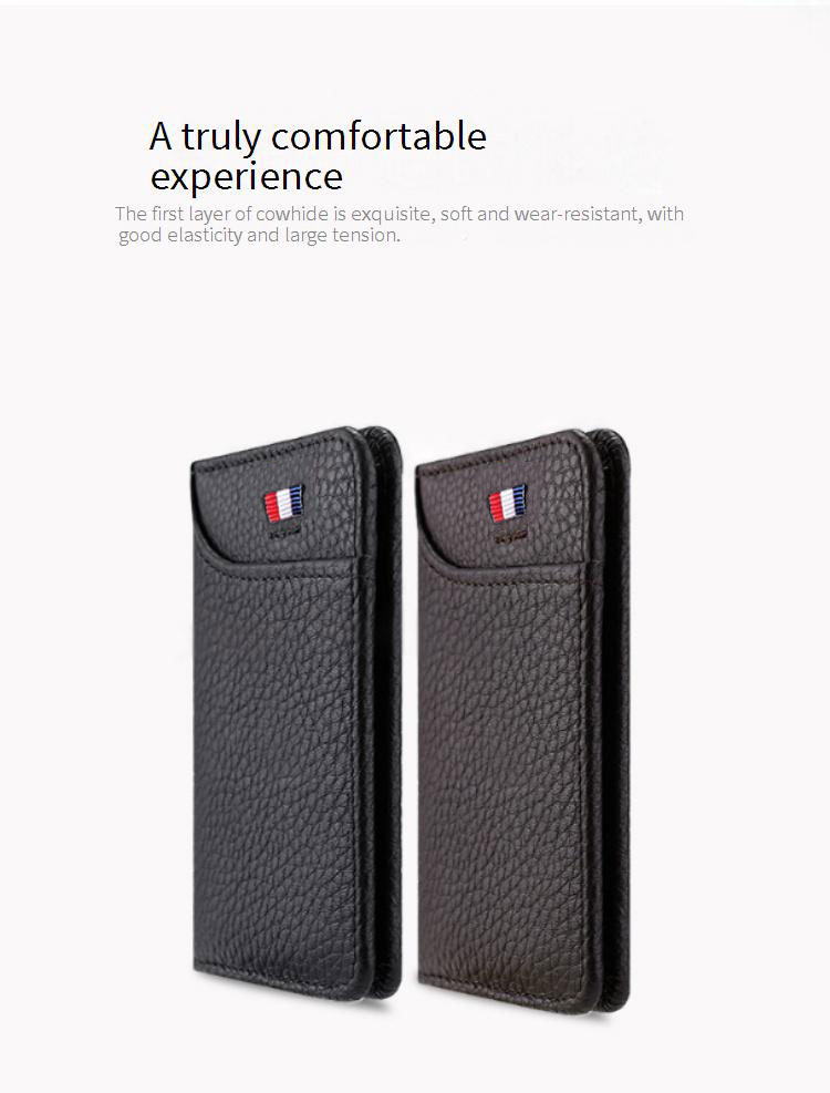 Men's RFID Blocking Slim Wallet - Multi-Functional ID/Card/Driver's ...