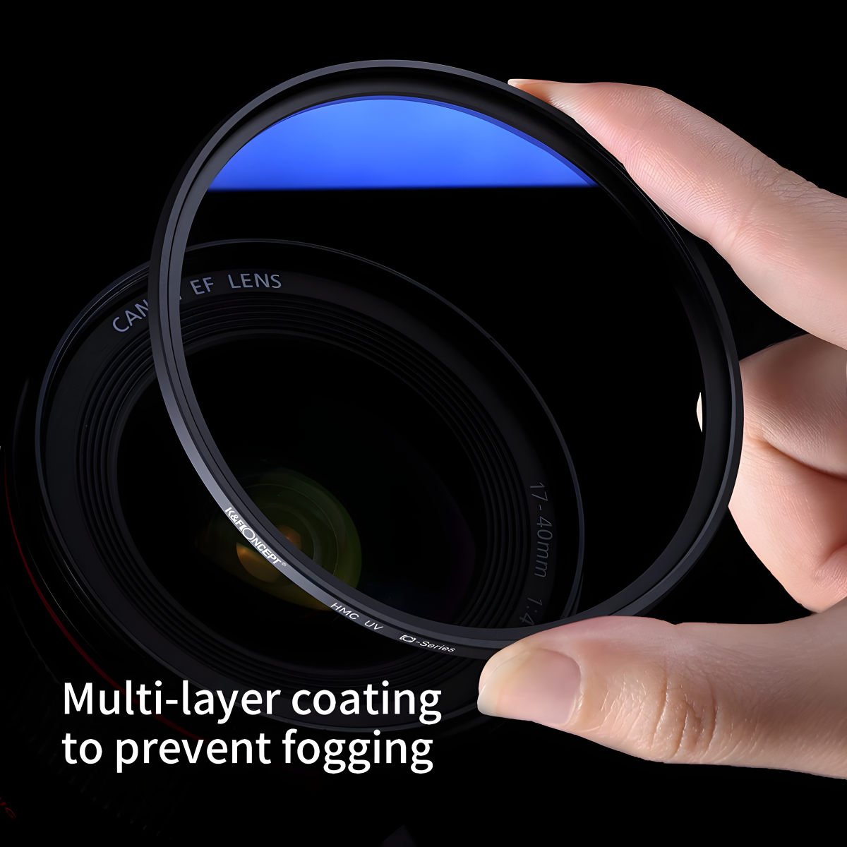 K&F Concept Nano-C MC UV Lens Filter （37-82mm）Slim Frame with Multi ...