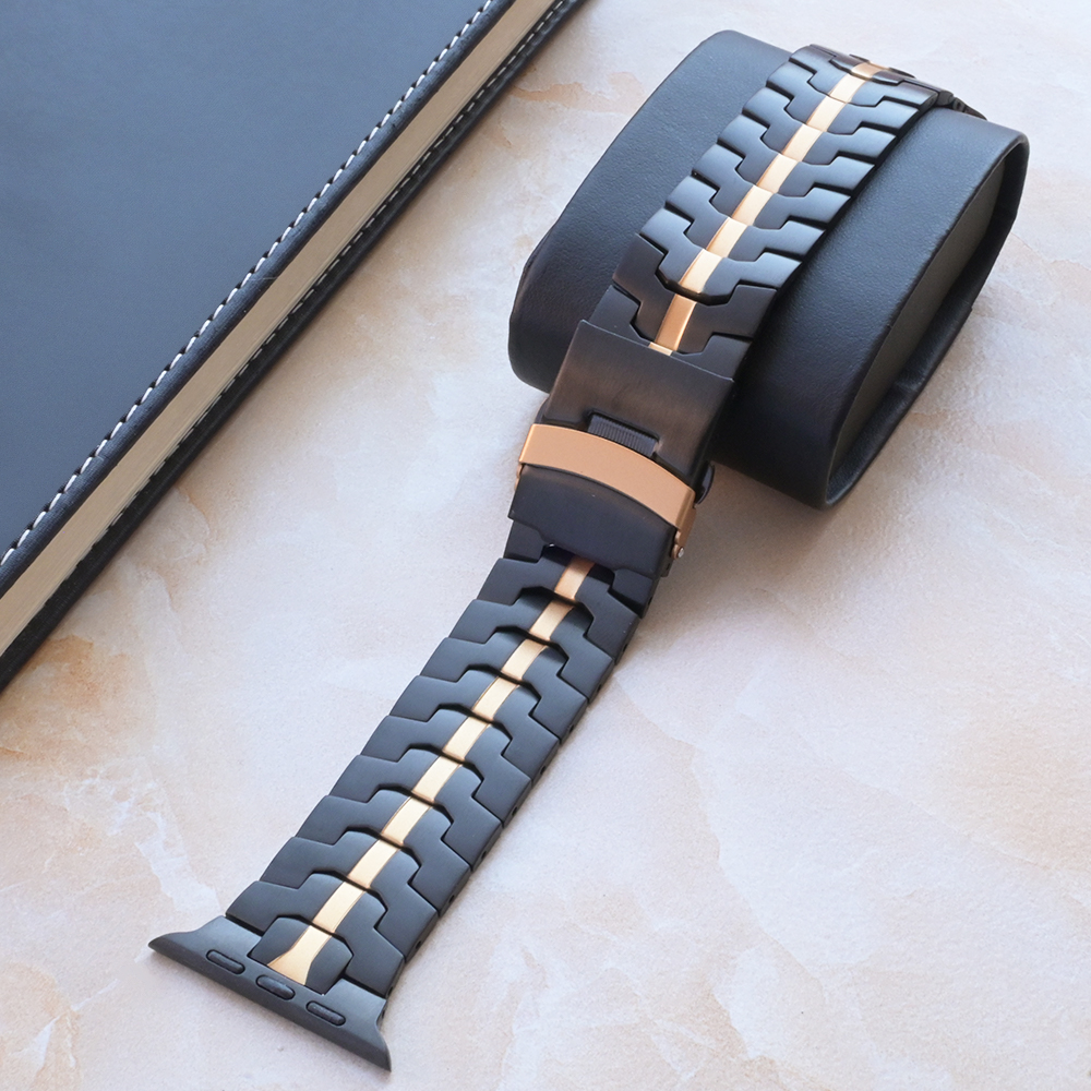 Titanium Luxury For IWatch Series 10 46mm Ultra 2 49mm Metal Business ...