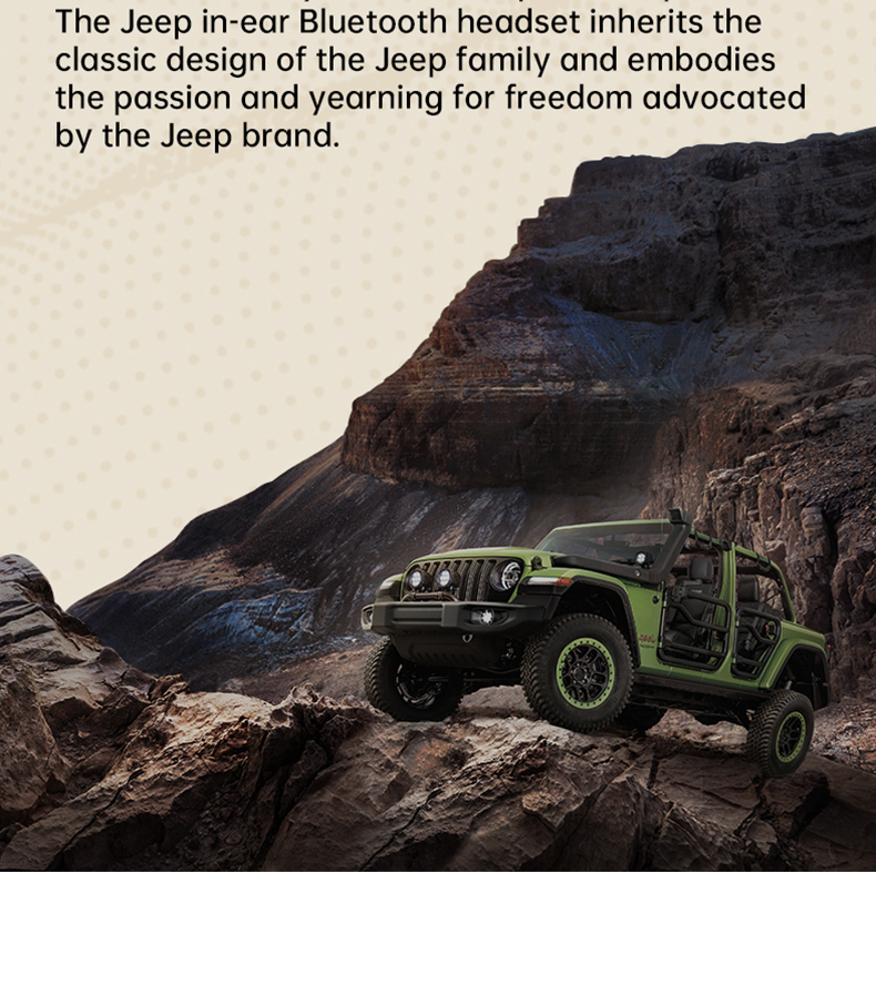 Jeep EW136 TWS True Wireless Bluetooth Earphone Touch Control HD Calls ...