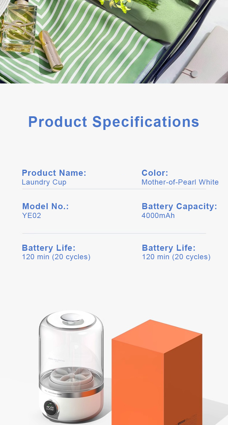 【SG Stock】 WANTECH™ Mini Washing Machine Portable Small Laundry Machine ...