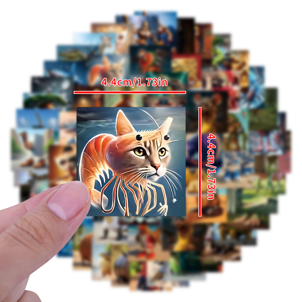 80 Tung Tung Sahur sticker Italian Brainrot Tralalero Tralala Stickers ...