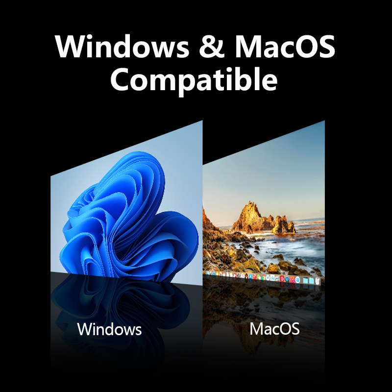 14-Inch Dual-Screen Portable Monitor For Laptop Extender Screen ...