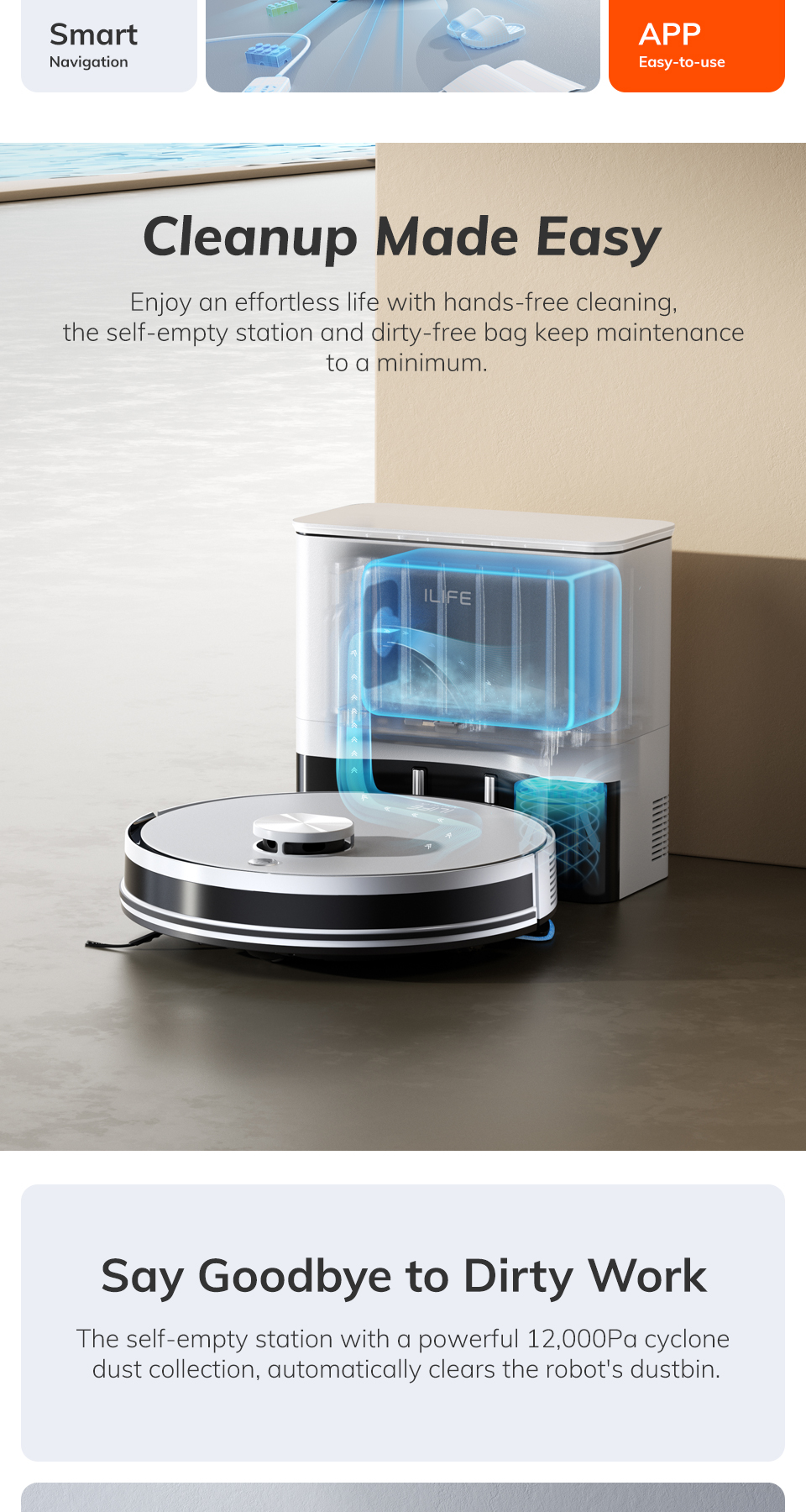 【NEW LAUNCH】ILIFE A30 Pro LDS Laser Navigation Smart Robot Vacuum ...