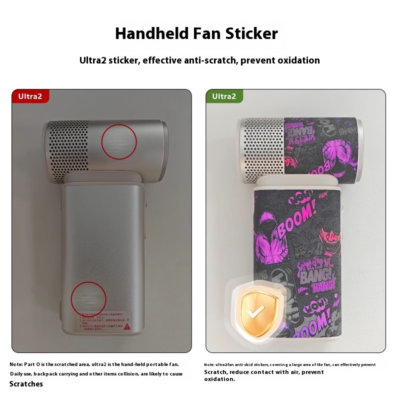 JisuLife Ultra2 new fan sticker suitable for Jisu handheld fan sticker ...