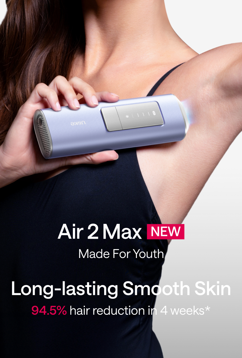 Ulike Air2 MAX ice cooling Hair Removal 94.5% Hair reduction within 4 ...