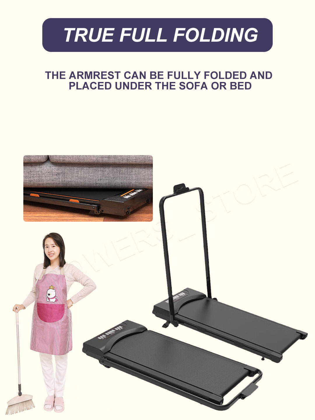 Treadmill Desk Walking Mat Home Indoor Mini-folding Models Fitness ...