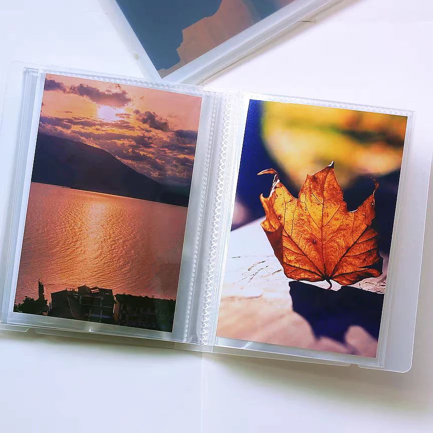 48pcs 4R Lomo Card Photo Album KPOP Photocard Album with Matte Cover 4R ...