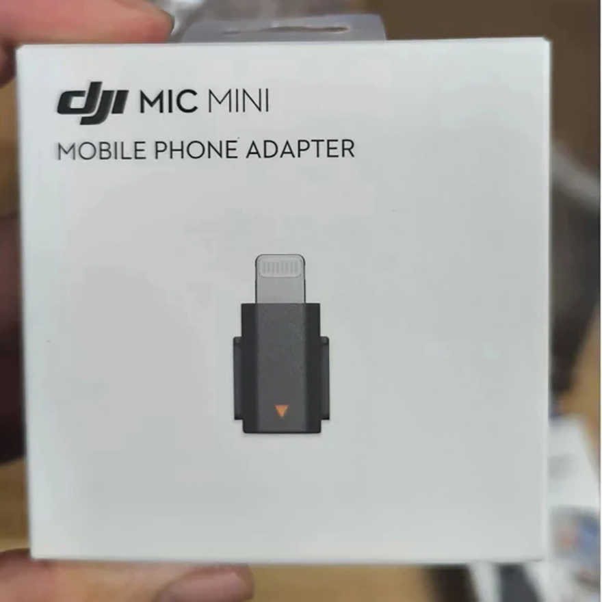 DJI Mic Mini Mobile Phone Adapter (Lightning) Connect to an Apple ...