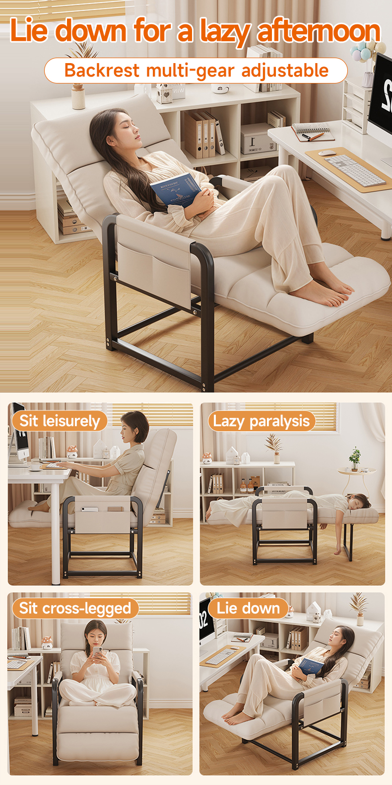 STYF【SG Local Seller 】2025 Upgraded Both Use Sit Or Lie 5 Gear ...