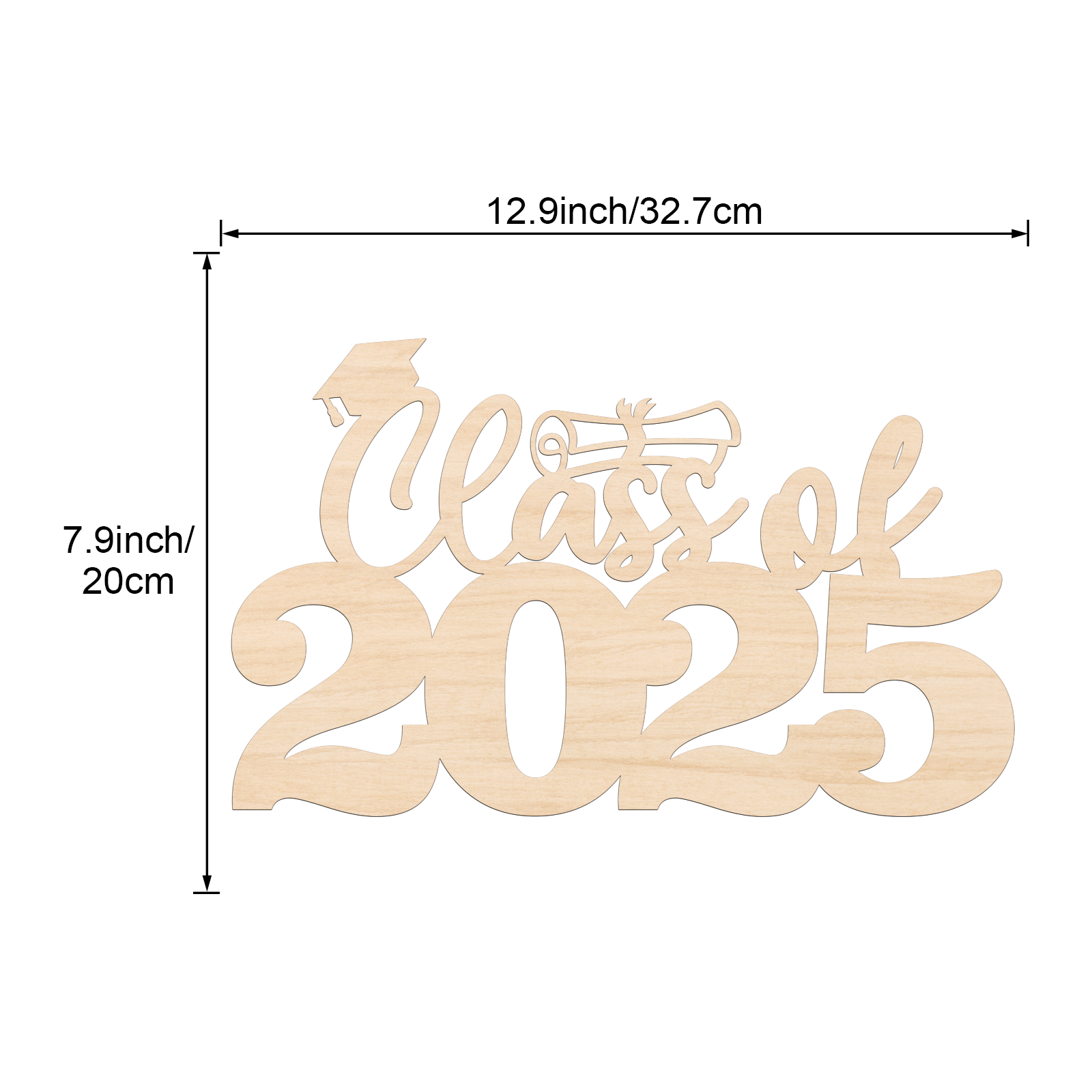 Class of 2025 Wooden Sign Graduation Party Decorations 2025 First Day ...
