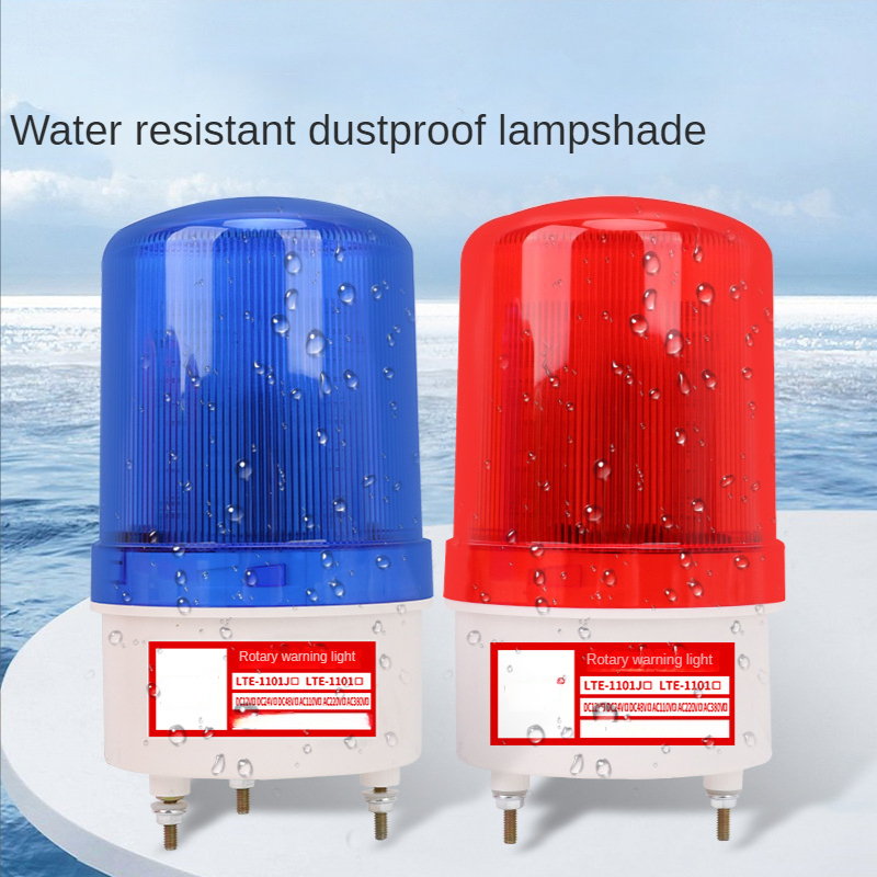 LED Rotary strobe warning light alarm Warning light D-1101 220V/24V/12V ...