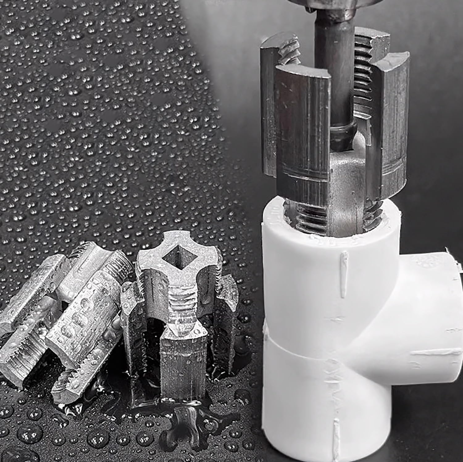 2025 Pipe Thread Cutting Tool,Electric Drill Compatible PVC Pipe ...