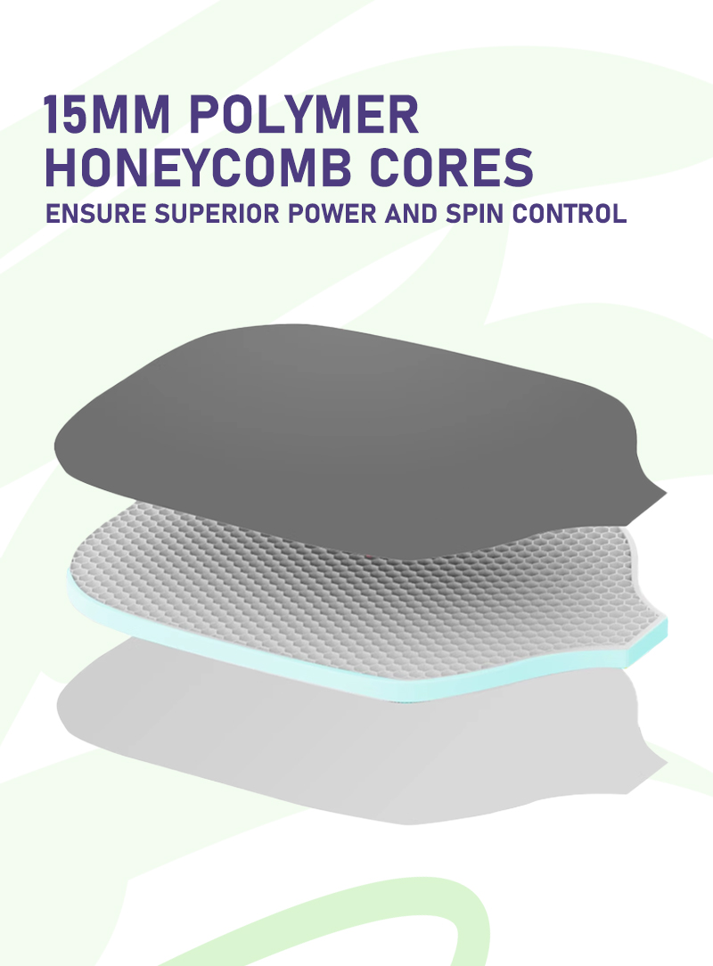 Kawasaki 2pcs Pickleball Paddle GALAXY&AURORA 220g Fiberglass Pickle ...