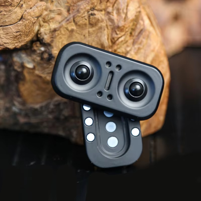 1PC Owl push slider fidget slider adult toy metal toy finger push ...