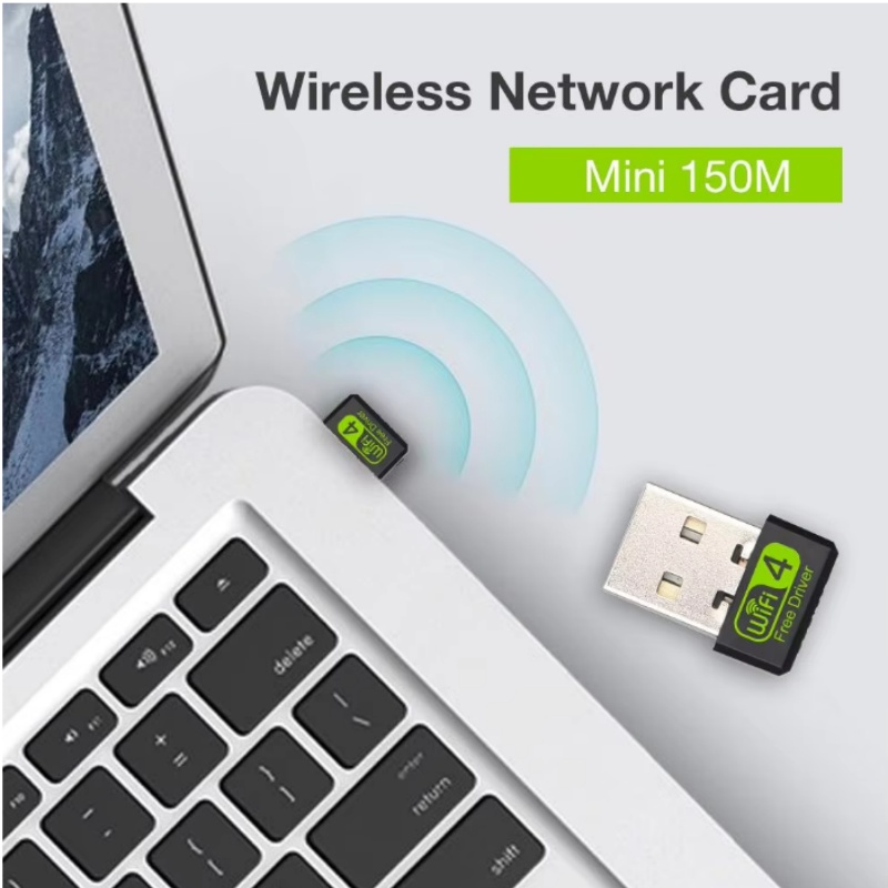 Mini USB WiFi Adapter 150Mbps 2.4G Antenna Wireless Network Card WiFi ...