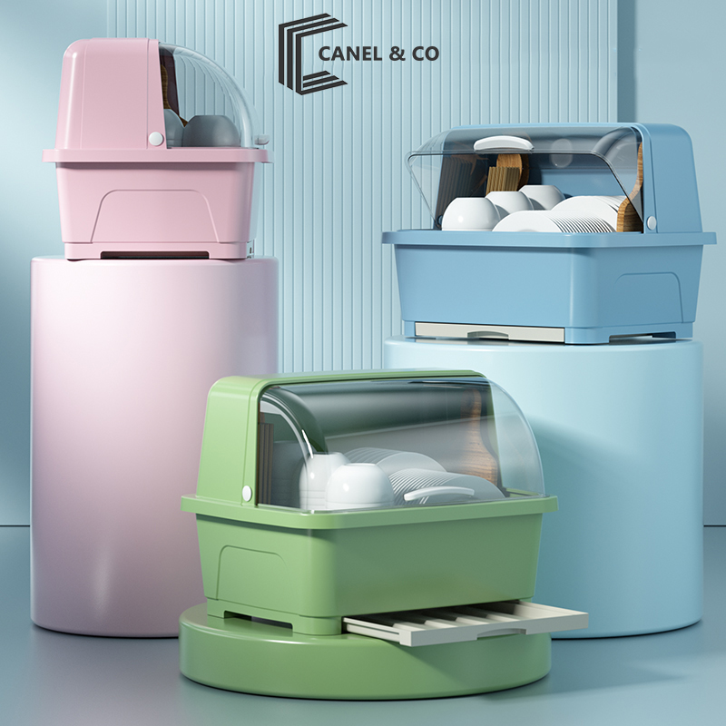 CANEL & CO Plastic Dish Rack Cover / Bowl Water Drying Rack Dish Rack ...