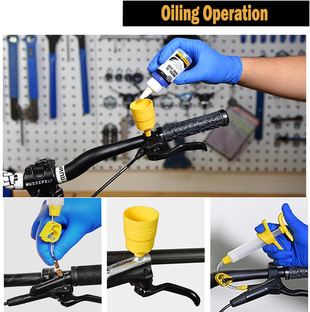 Ezmtb Bicycle Hydraulic Disc Brake Drain Kit Brake Repair Tool for ...