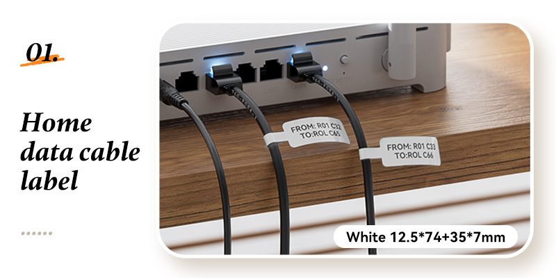【Cable Label 】Niimbot D11/D110/D101 Cable Optical Fiber Engineering ...