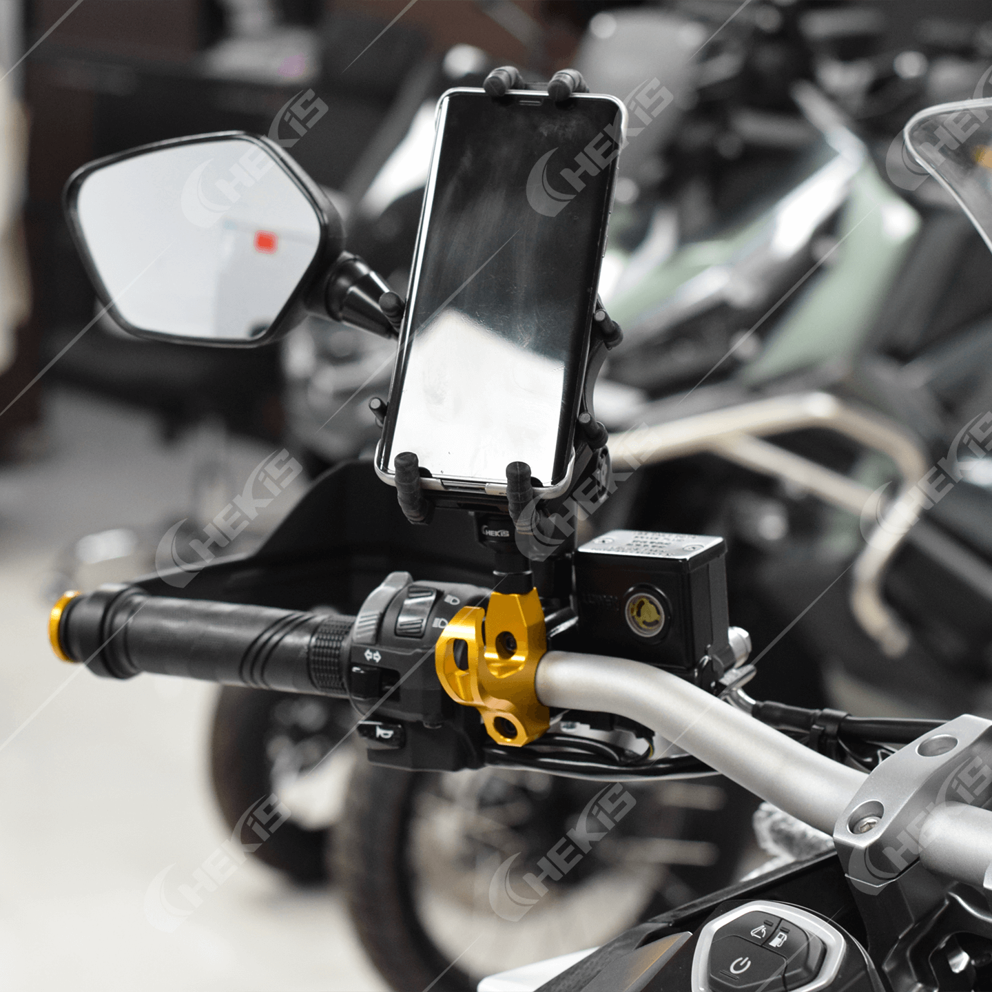 Chekis for SYM ADXTG400 Modified handlebar large hook with expansion ...