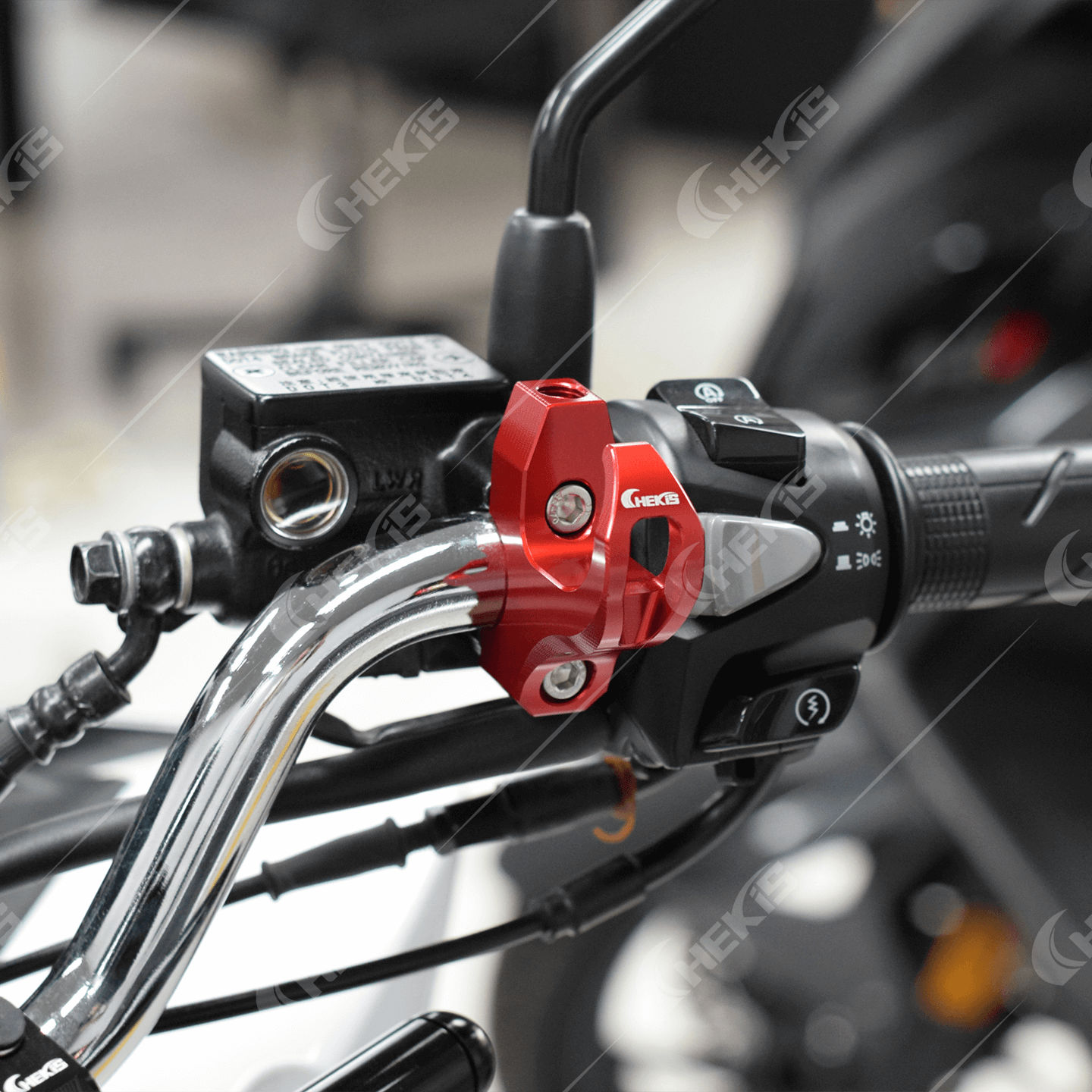 Chekis for SYM ADXTG400 Modified handlebar large hook with expansion ...