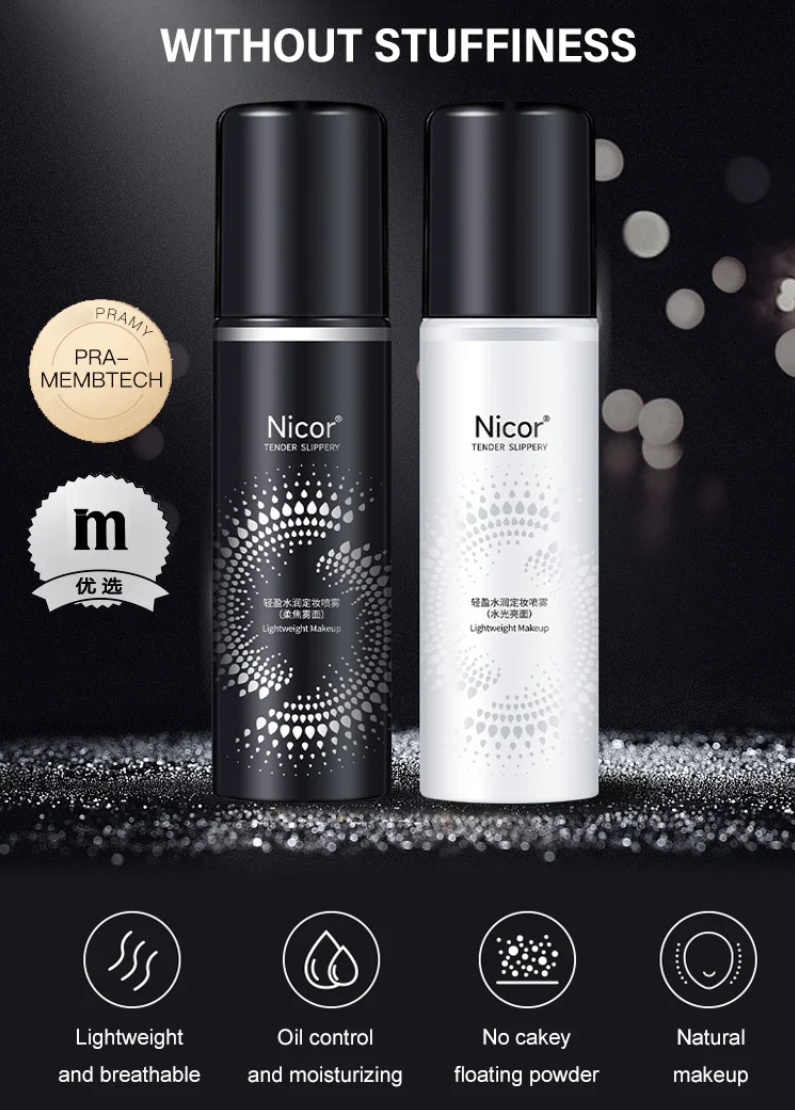 100ml Nicor Makeup Setting Spray Moisturizing Lotion,Multitasking ...