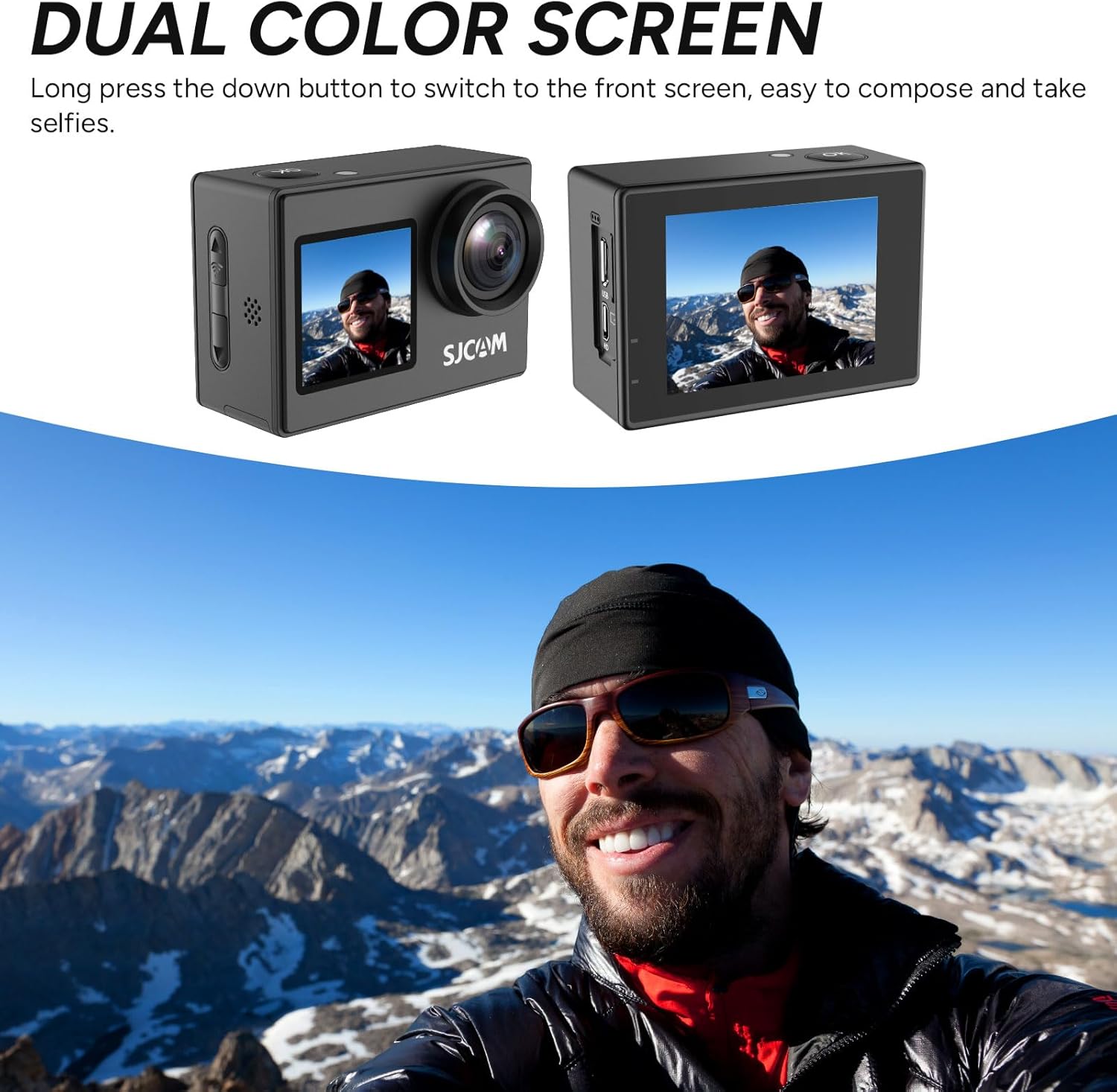 SJCAM SJ4000 Action Camera Dual Screen SJ4000 Air 4K Ultra HD ...