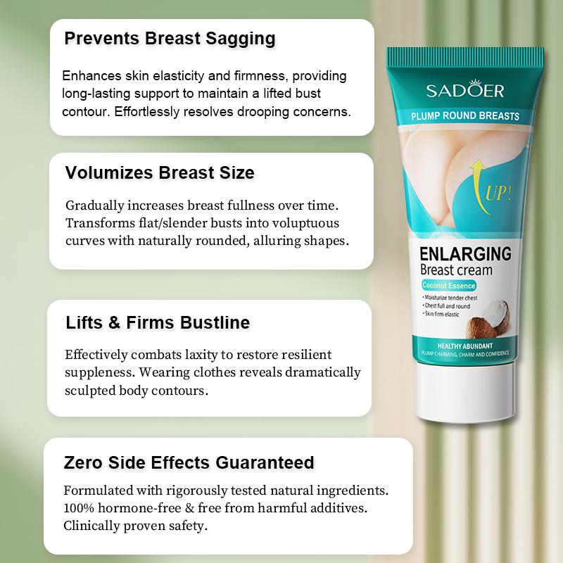 Breast cream Breast Enhancement Cream Prevents breast sagging Bust ...