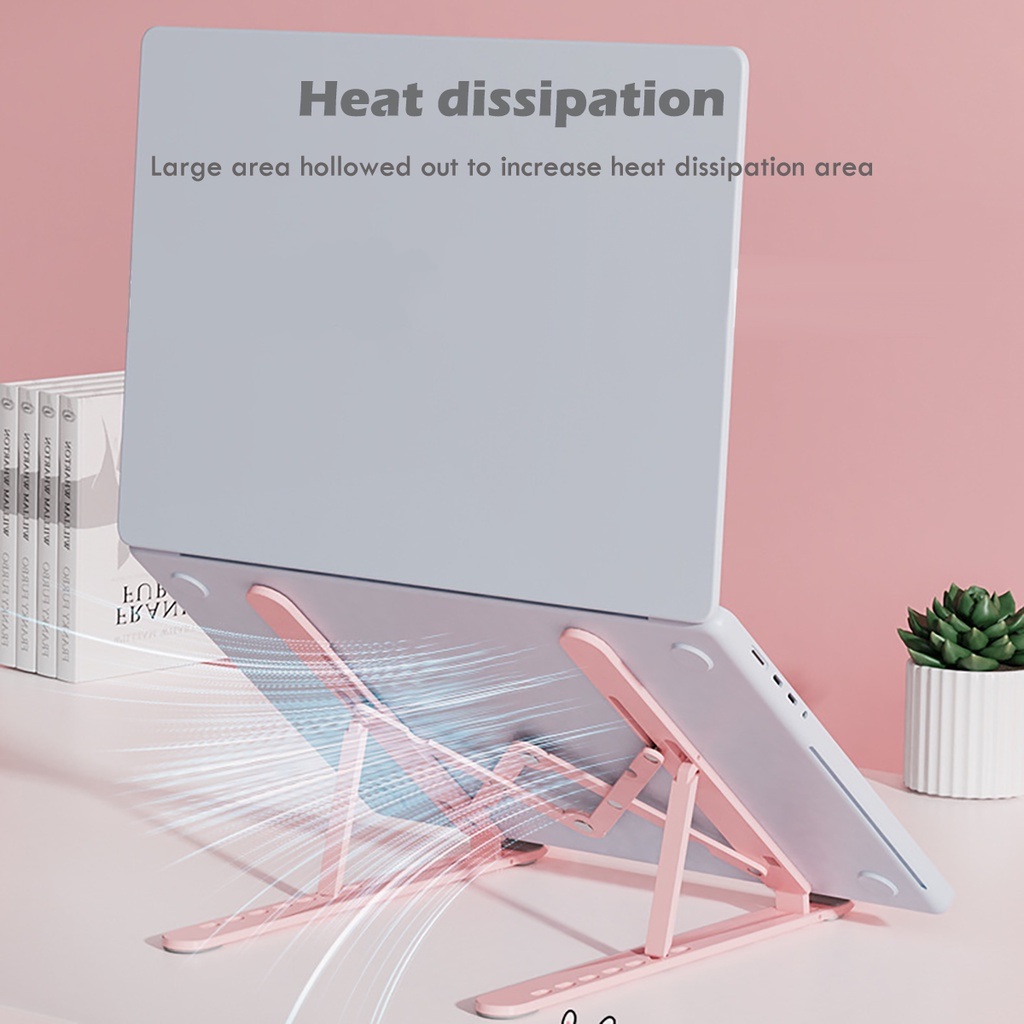 Foldable Cartoon Laptop Stand 16.5 Inch Portable Adjustable Height ...