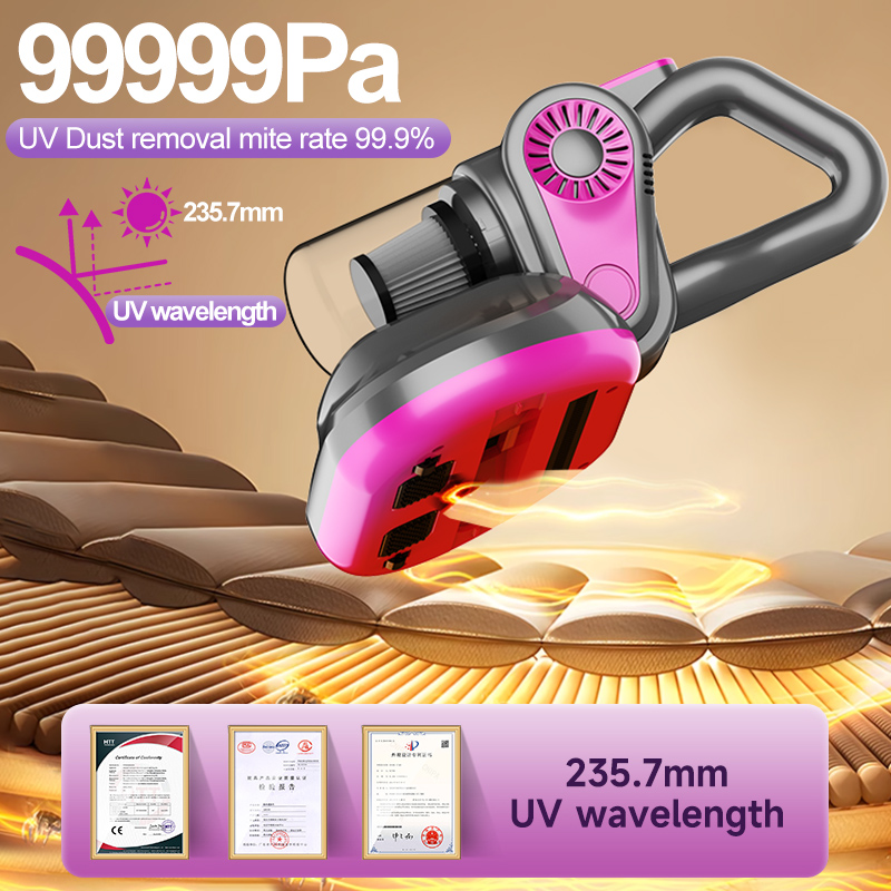 8in1 Cordless Vacuum Cleaner 85Kpa Wireless Dust Mite Vacuum Cleaner ...