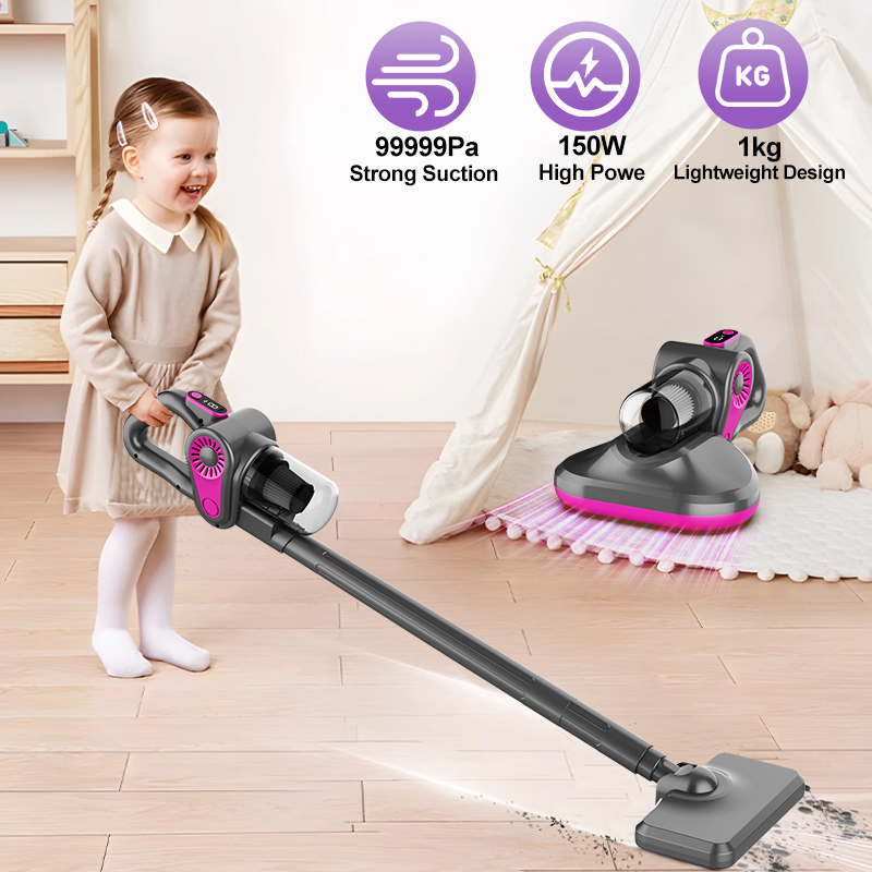 8in1 Cordless Vacuum Cleaner 85Kpa Wireless Dust Mite Vacuum Cleaner ...