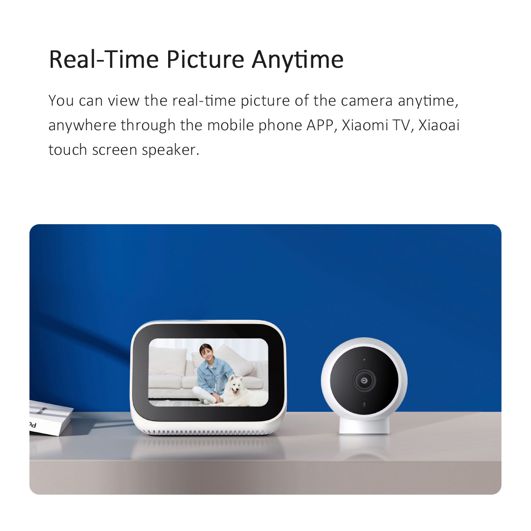 Xiaomi Smart Camera 2K Infrared Night Vision Two-Way Speech WiFi CCTV ...