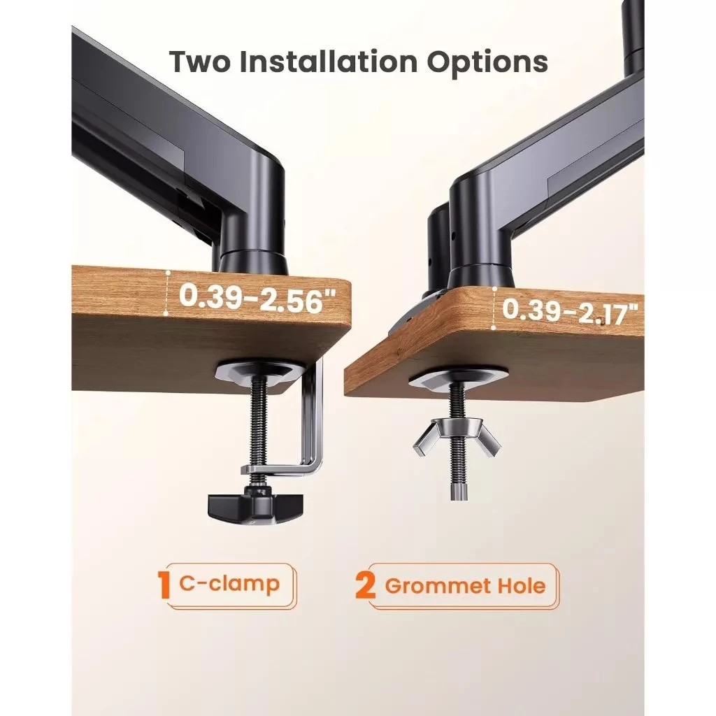 SG Monitor Stand Monitor Bracket Dual Monitor Arm support up to 10 KG ...