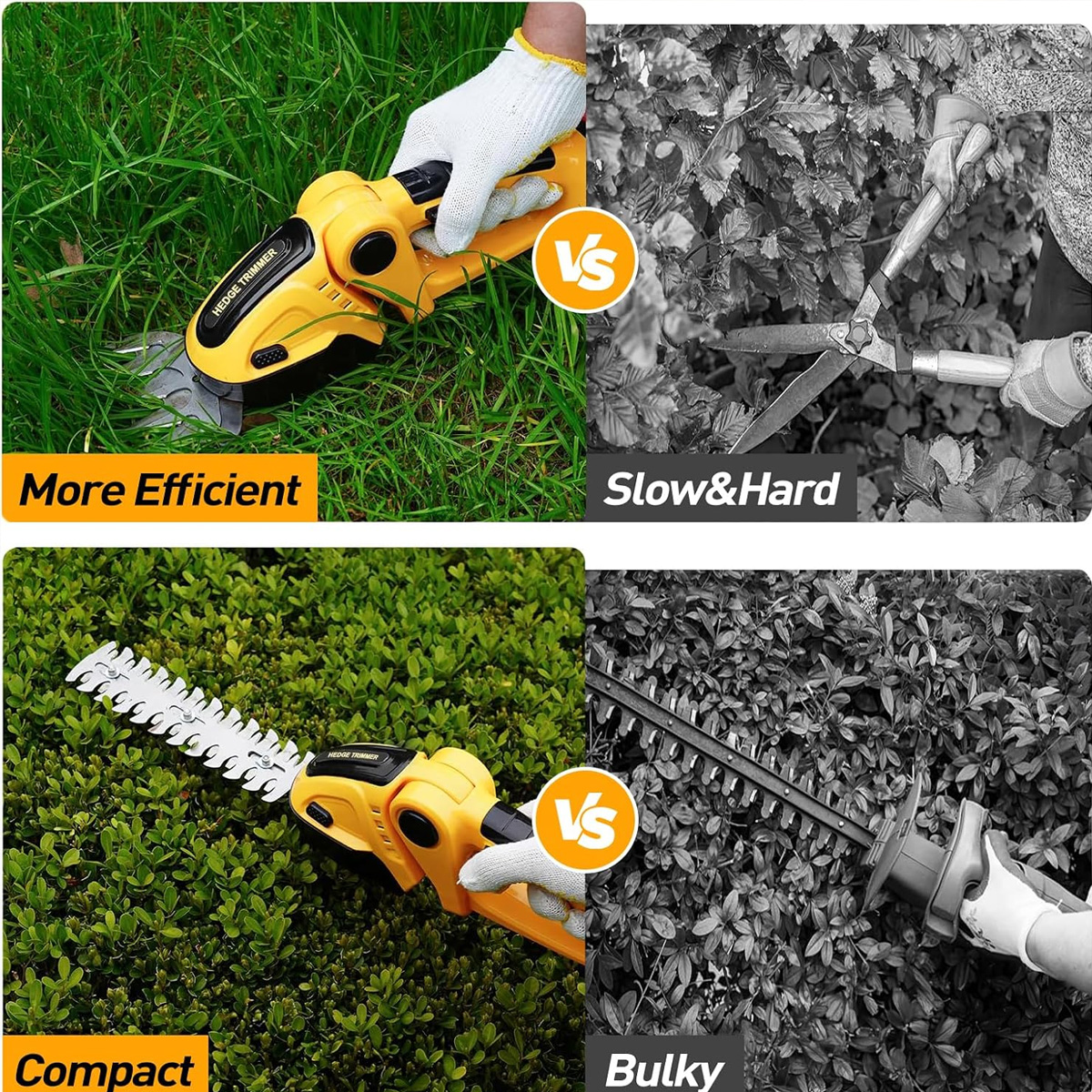 Mini Grass cutter cordless 24v hedge trimmer grass cutter Electric ...
