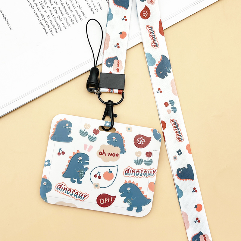 Adorable Cartoon Push-Pull Card Holder | Cute Sleeve For Bus, Meal ...