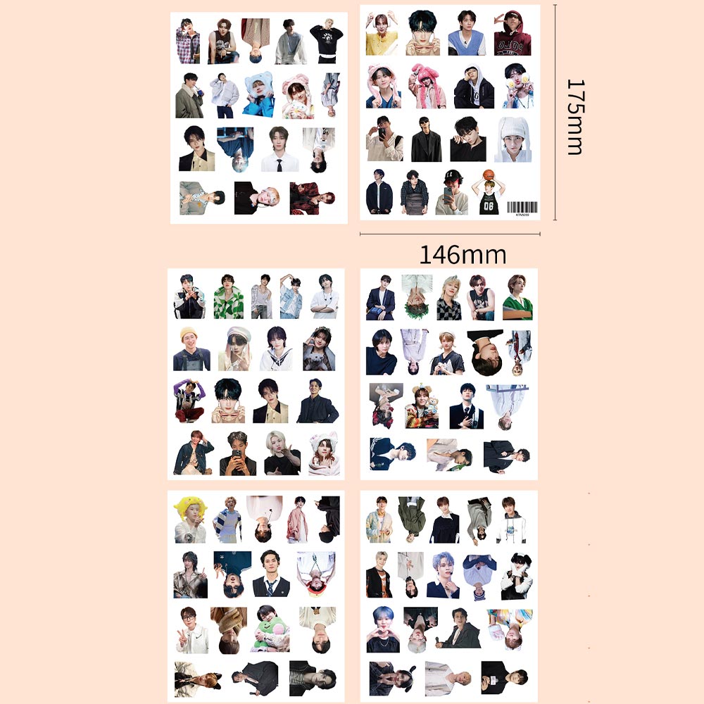 100PCS Kpop Korean Boy Group SVT Stickers Decorative Phone Cup ...