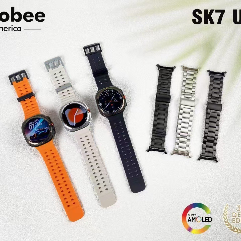 2025 Original Smart Watch SK7 Ultra Support Korean GPS 500 mAh Smart ...