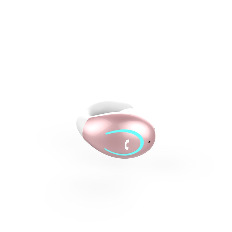 Single Wireless Headphone Mini Semi In-ear Invisible Bluetooth ...