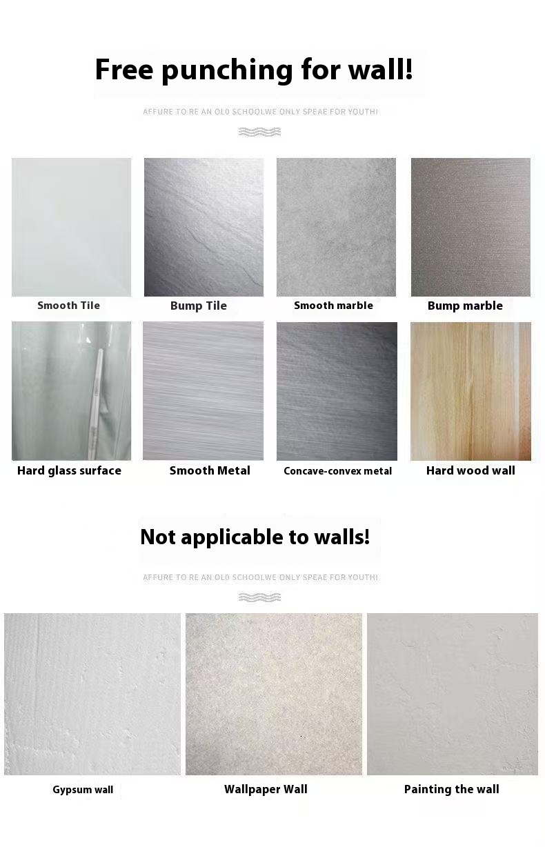 50pcs Perforation-Free Screw Stickers Strong Non-Marking Screws Photo ...