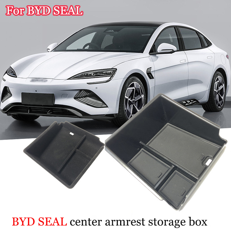 BYD Car Central Armrest Storage Box For BYD Seal Center Console ...