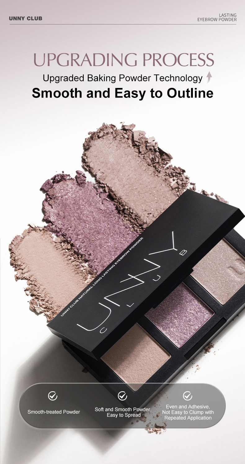 Unny Club Official Eyebrow Powder Palette 3D Effect-Long Lasting ...