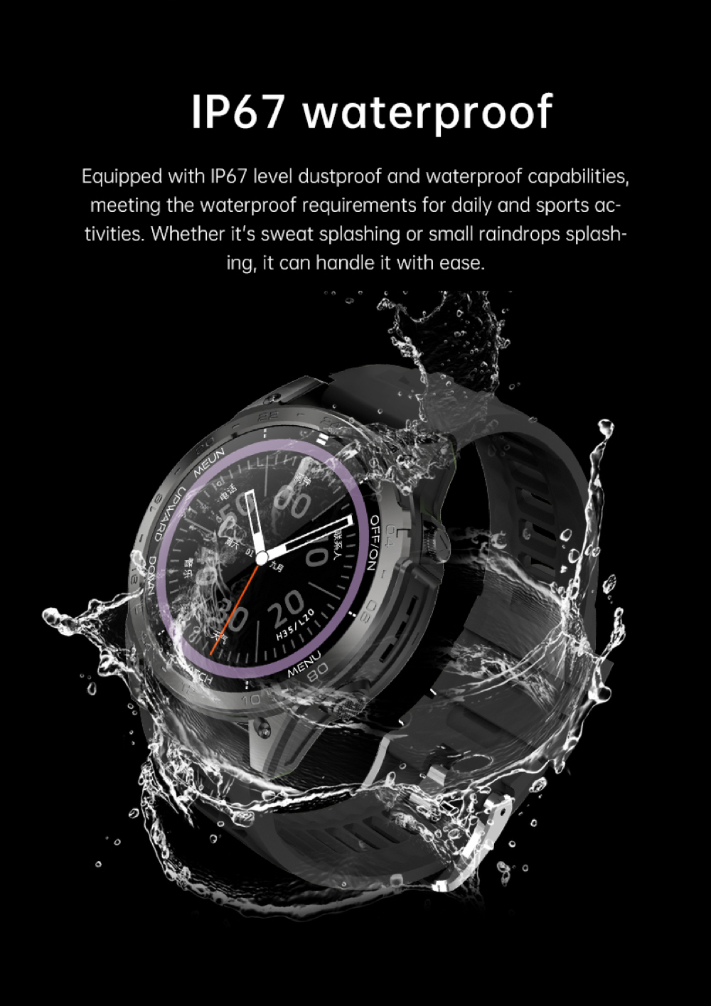 Blue Tooth Call Smart Watch NFC Heart Rate 24H Health Monitoring ...