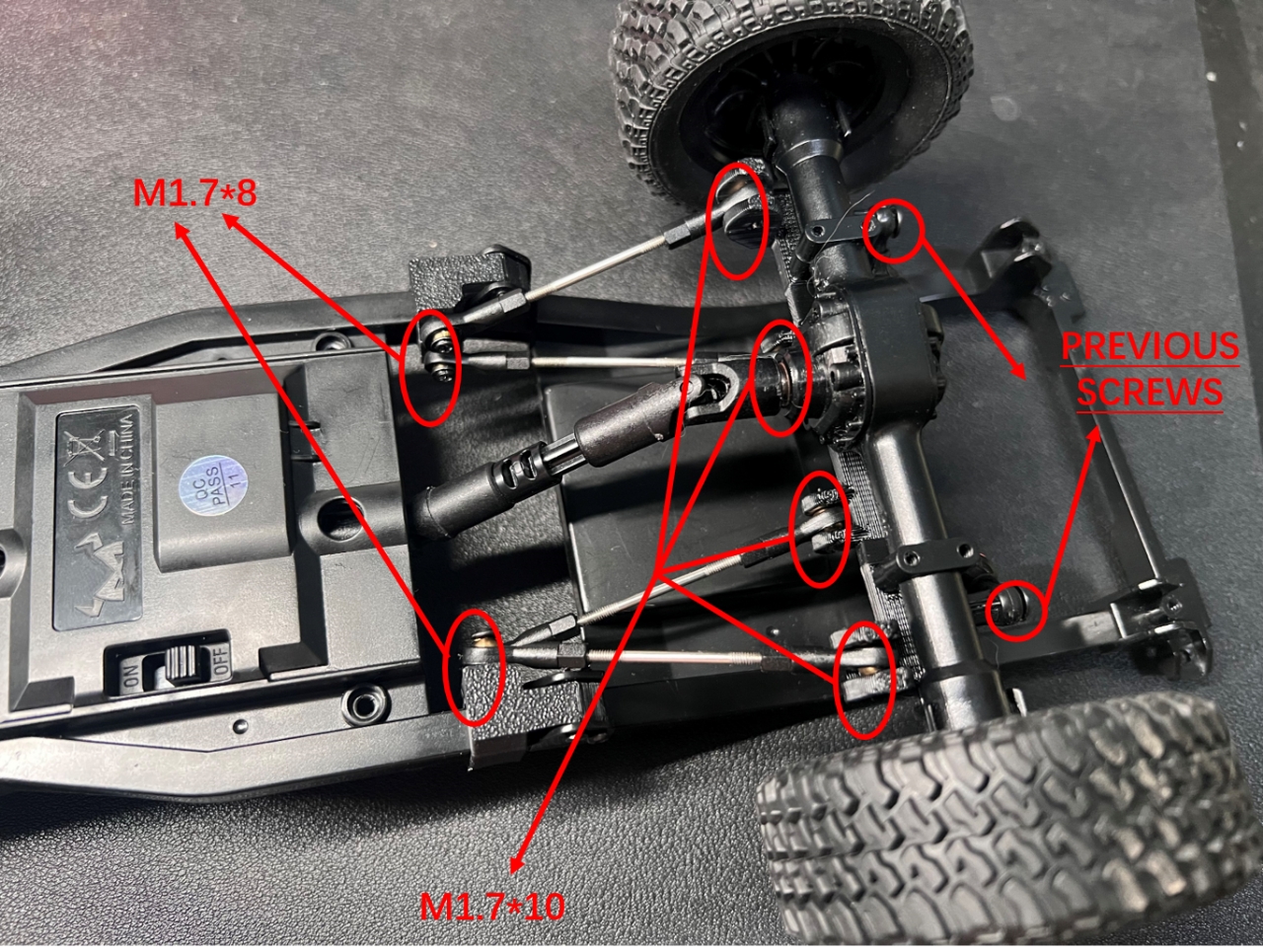 KOShobby 4 link rear conversion kit for MN82 MN82 PRO MN82S RC ...