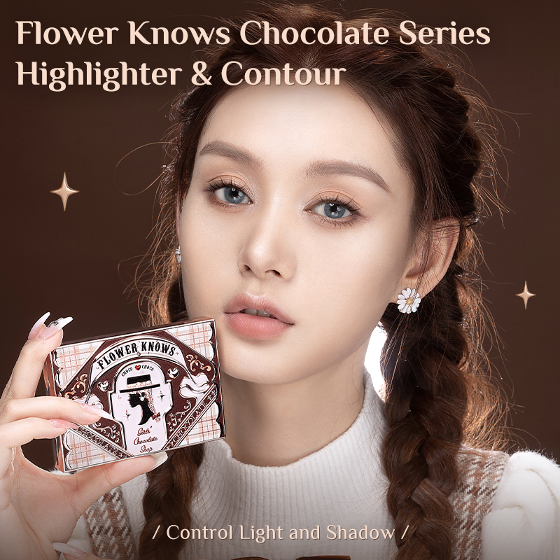 Flower Knows Chocolate Wonder-Shop Highlighter & Contour 16g | Shopee ...