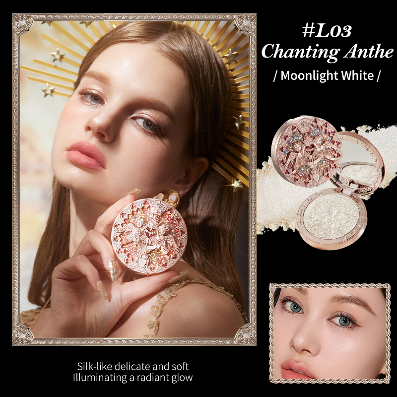 Flower Knows Little Angel Collection Embossed Highlighter Pearlescent ...