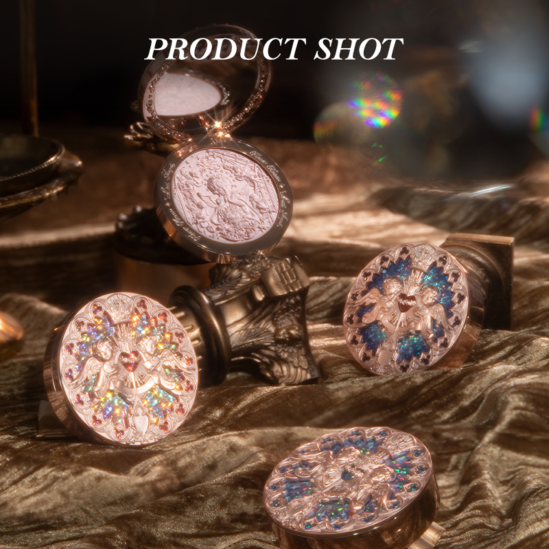 Flower Knows Little Angel Collection Embossed Highlighter Pearlescent ...