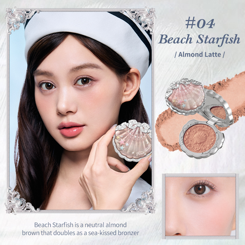 Flower Knows Shell's Jewel Collection Silk Satin Blush Powder Blusher ...