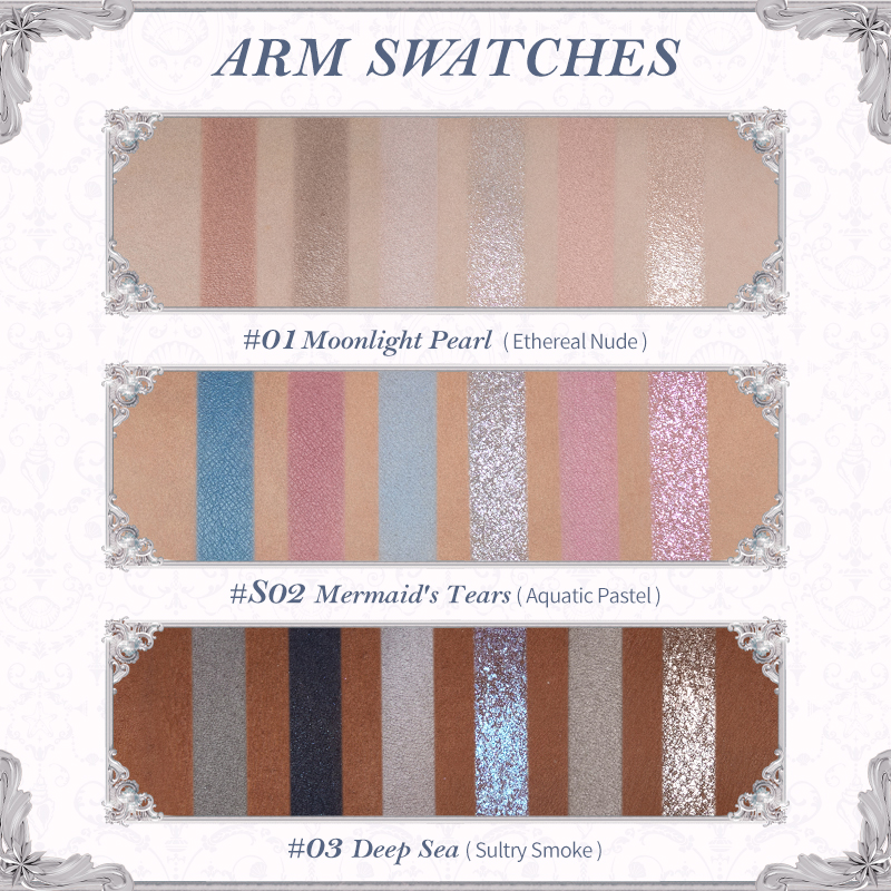 Flower Knows Shell's Jewel Collection 6-Color Makeup Palette 6.5g ...