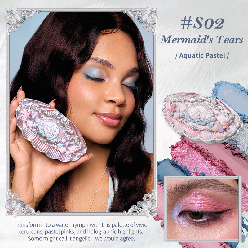 Flower Knows Shell's Jewel Collection 6-Color Makeup Palette 6.5g ...